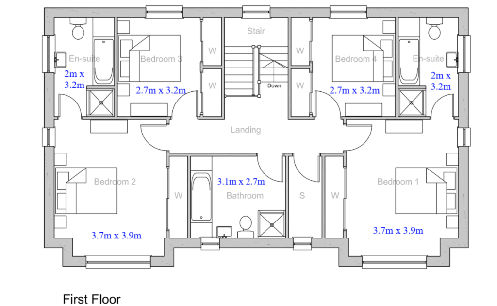 Inverurie 4 Bed | 195.3m2 - Norscot
