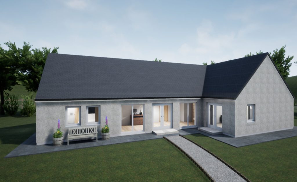 Orchid 3 Bed | 153.2m2 Timber Frame Kit - Norscot